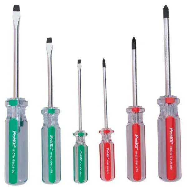 Proskit SW-9106 6 Parça Tornavida Seti | ATÖLYE MALZEMELERİ